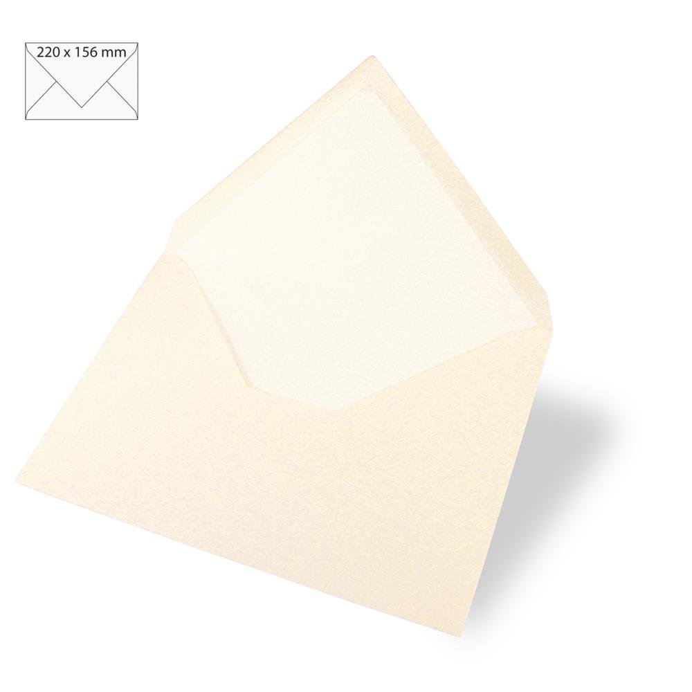 Kuvert C6, uni, FSC Mix Credit, elfenbein, 156x110mm, 90g/m2 - Eifach ...